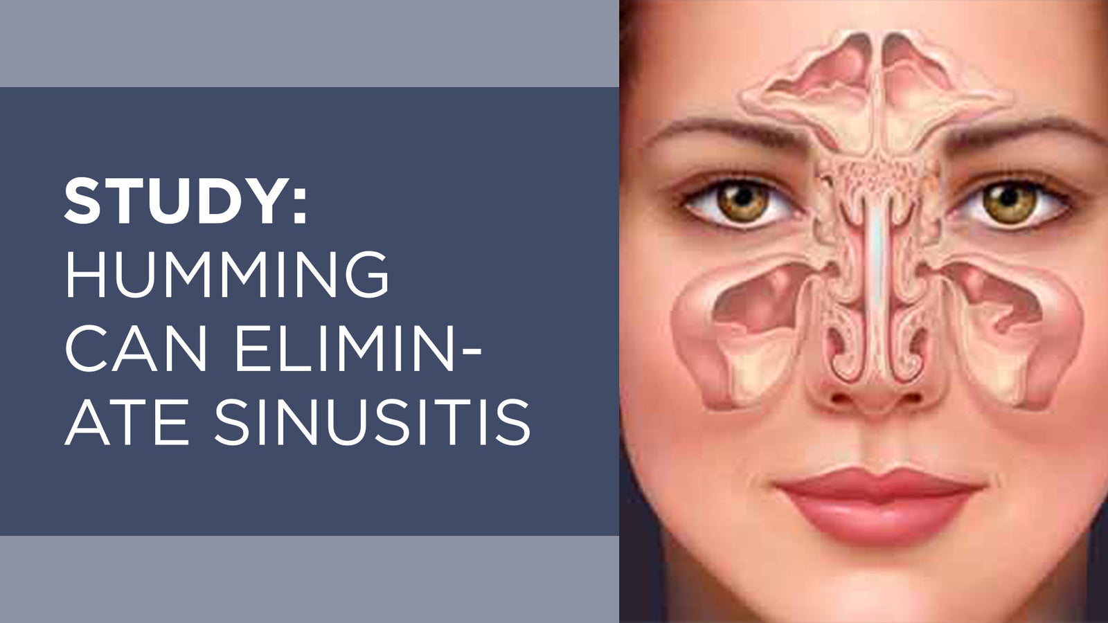 Humming can eliminate sinusitis – Conscious Breathing Institute AB