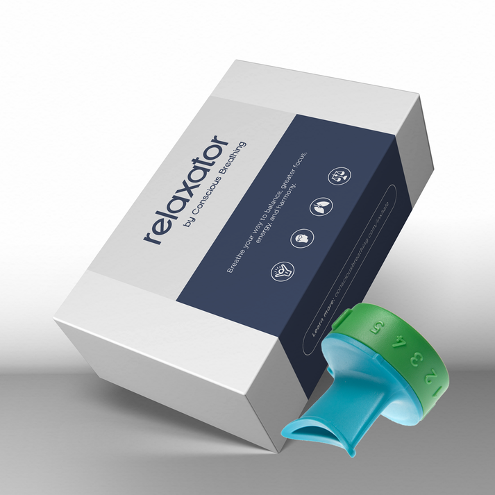 The Relaxator Breath Trainer - Instant Stress Reduction – Conscious ...